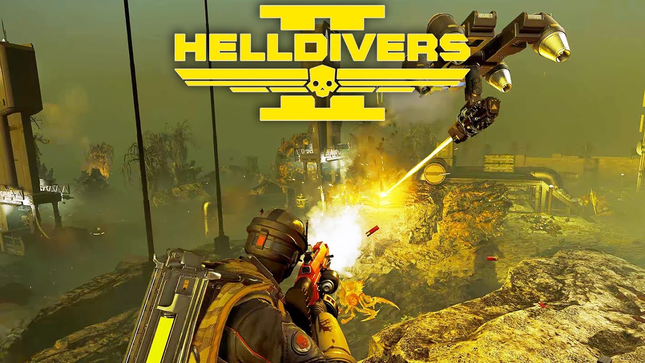 Helldivers 2: Helldive-9 E-710 Extraction on Nivel 43 - YouTube