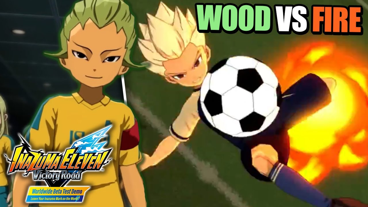 Inazuma Eleven Victory Road But We Can Only Use One Element - YouTube