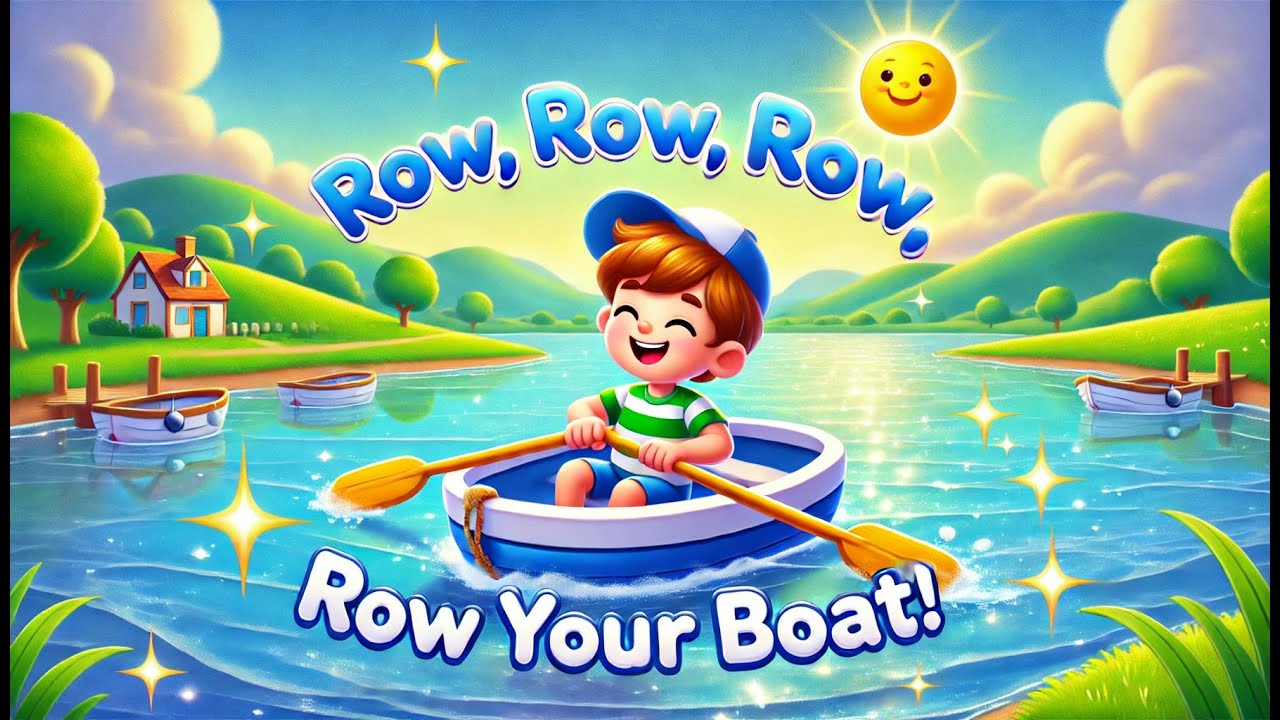 Row, Row, Row Your Boat - Splashing Fun on the Lake! | Kidz Wonderland ...