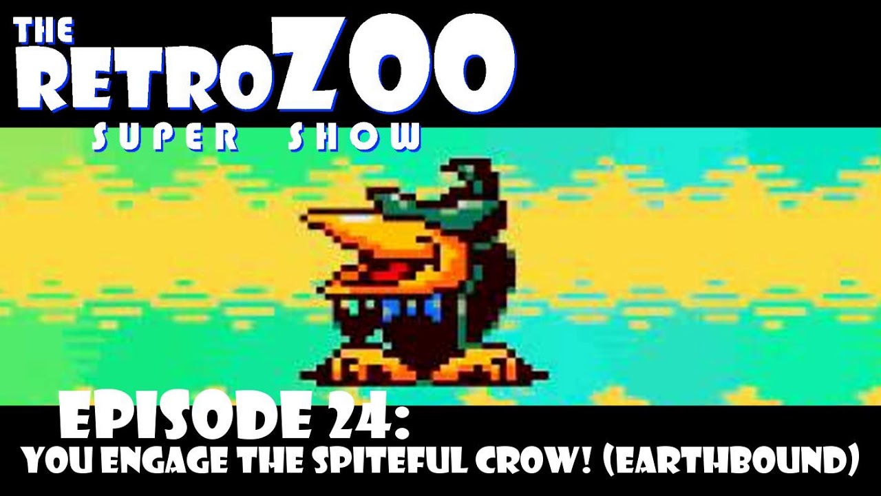 Ep 24: You Engage the Spiteful Crow! (Earthbound) - YouTube