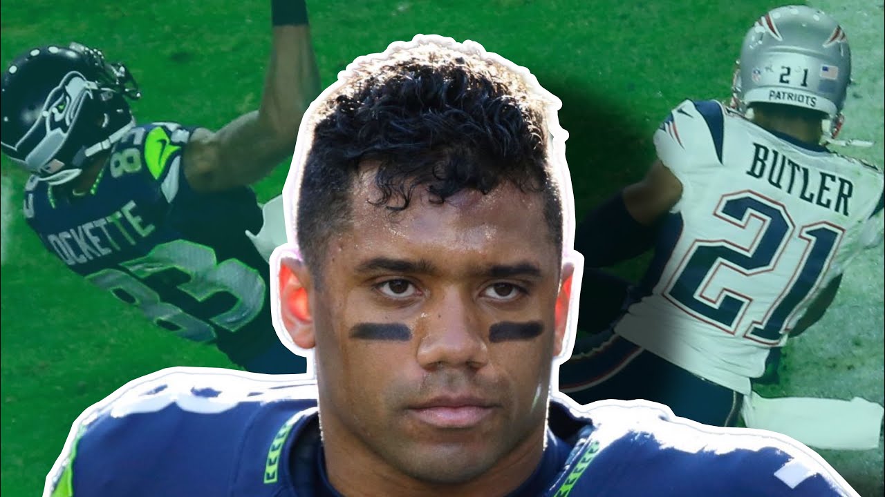 Every Russell Wilson Goalline INT - YouTube