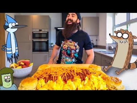 THE EGGSCELLENT BREAKFAST CHALLENGE FROM THE REGULAR SHOW | BeardMeatsFood