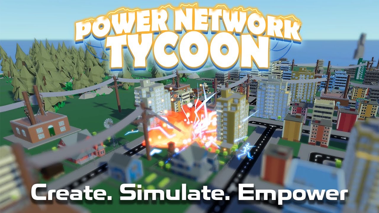 Electrical Simulation Game | Power Network Tycoon Trailer - YouTube