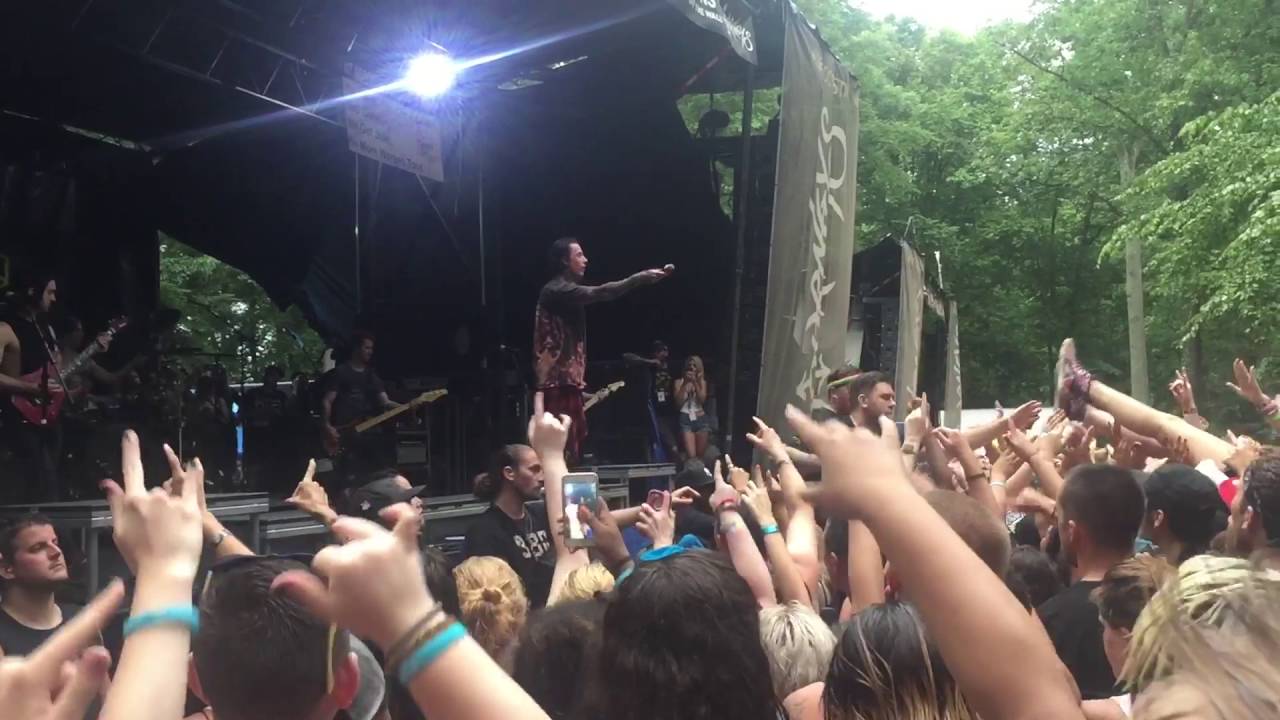Falling in Reverse - Situations live 1080p 60FPS Warped Tour 2016 - YouTube