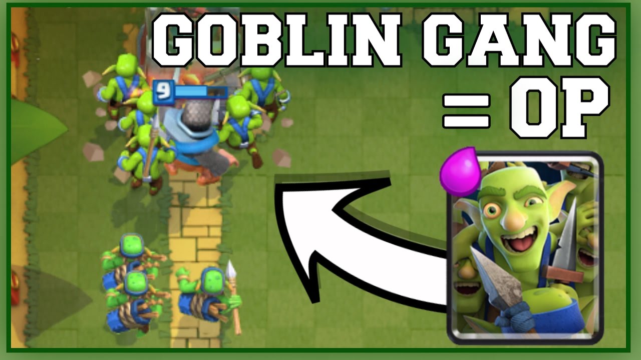 GOBLIN GANG IS OP! - NIEUWE KAART! - Clash Royale - YouTube