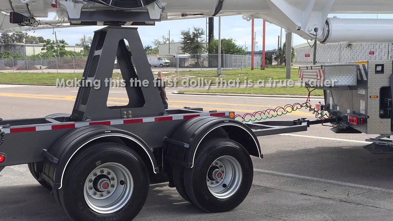 Revolutionary Large Mobile Crane Dolly - HammerHaag Trailers HHT A2T ...