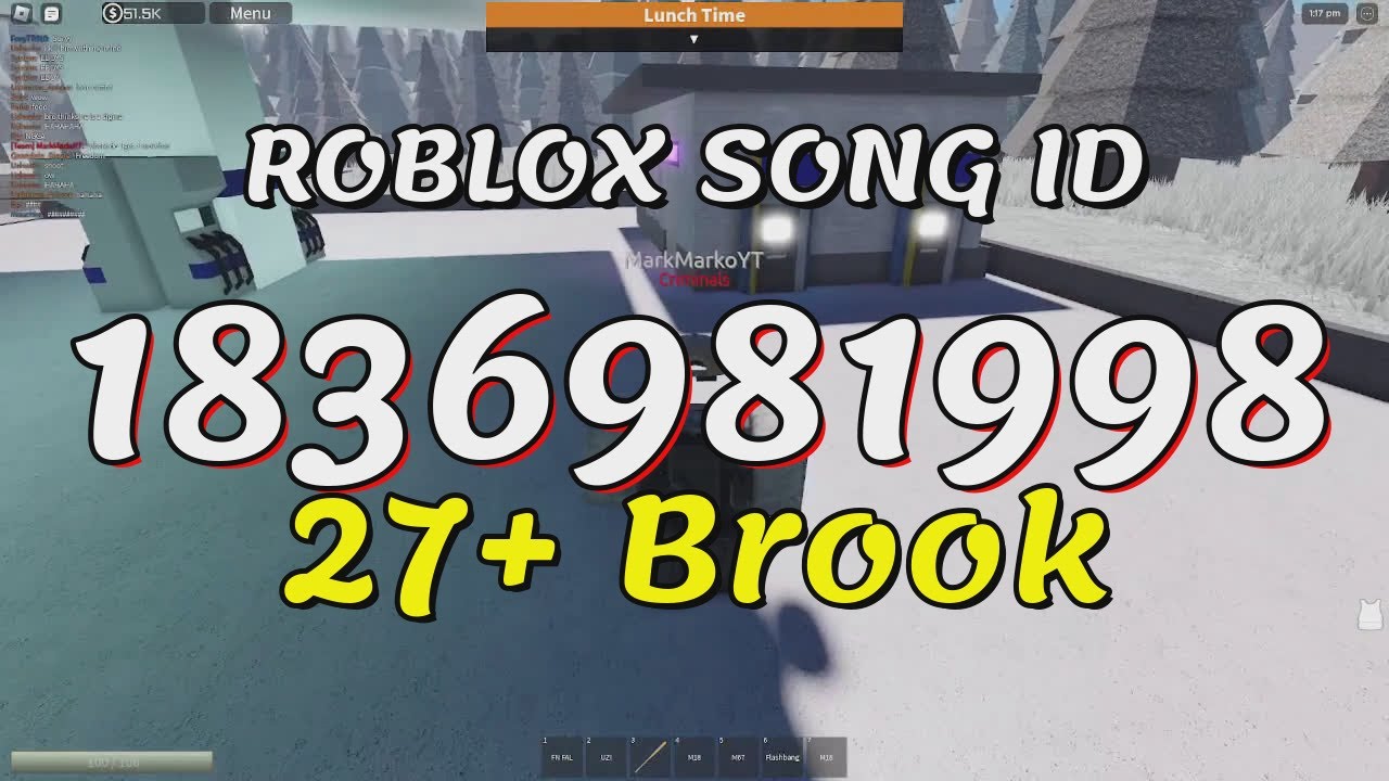 27+ Brook Roblox Song IDs/Codes - YouTube