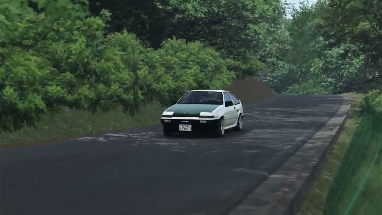 Gunsai Lap - Toyota trueno AE86 Keiichi Tsuchiya (2:31:414) - YouTube