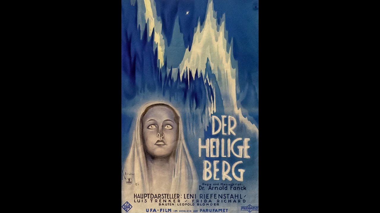 Leni Riefenstahl in Arnold Fanck's "The Holy Mountain" (1926) - (German ...