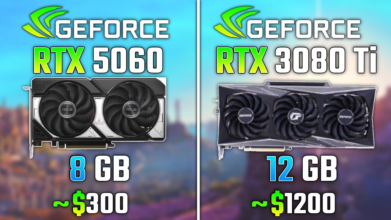 NVIDIA RTX 5060 vs RTX 3080 Ti | Test in 6 Games - YouTube