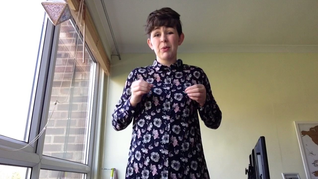 BSL level 2. Wedding shopping - YouTube