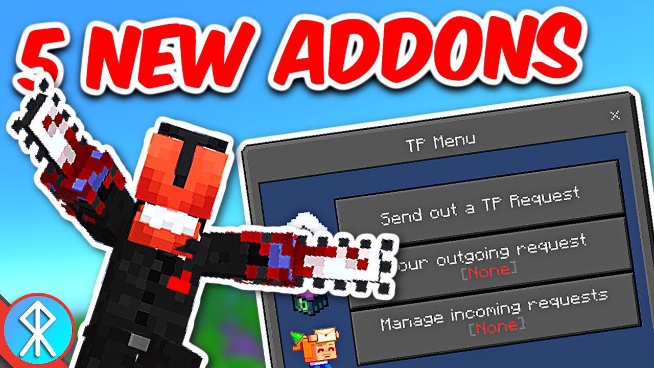 5 NEW ADDONS You Should Try (MCPE/Bedrock Minecraft) - YouTube