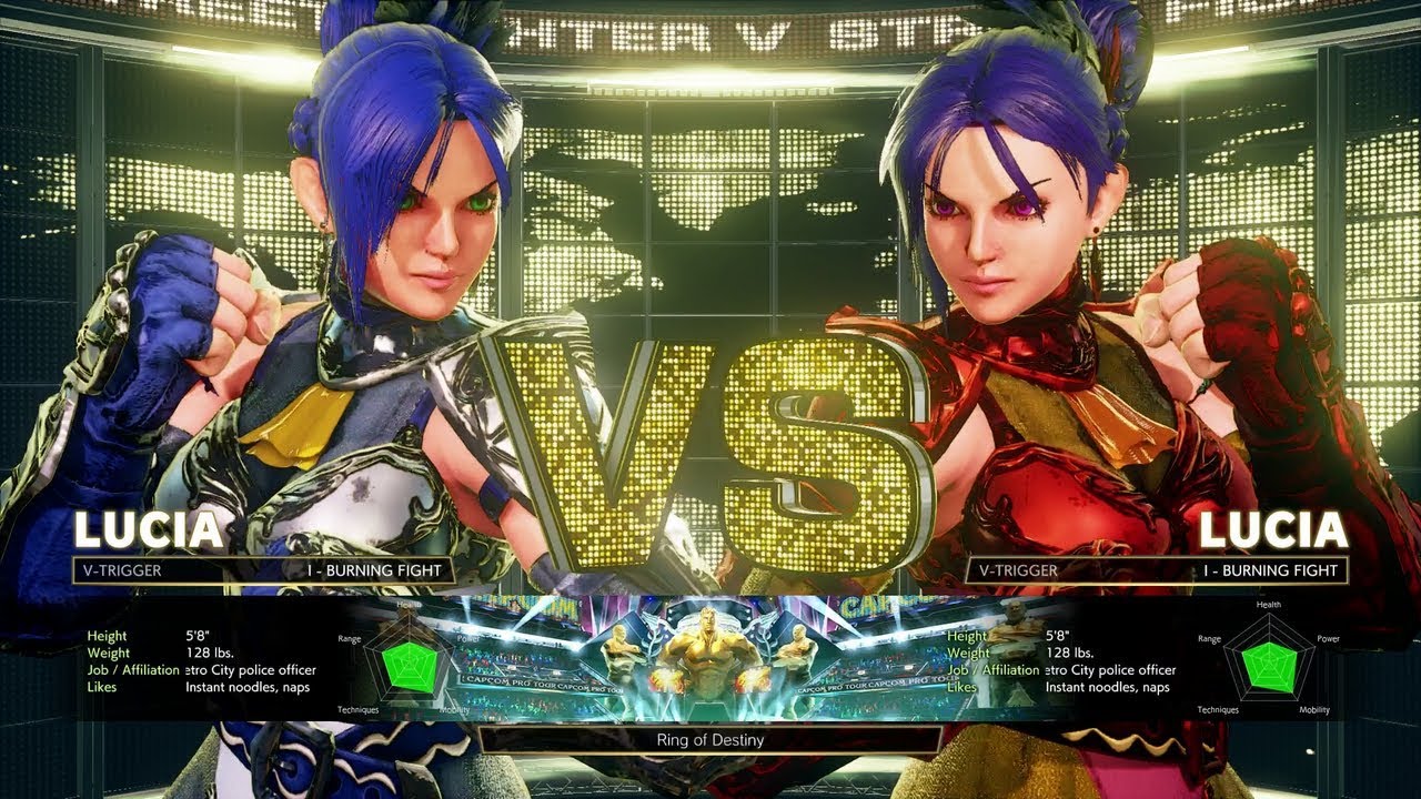 STREET FIGHTER V - MODS - LUCIA AS BLAIR DAME FROM STREET FIGHTER EX ...