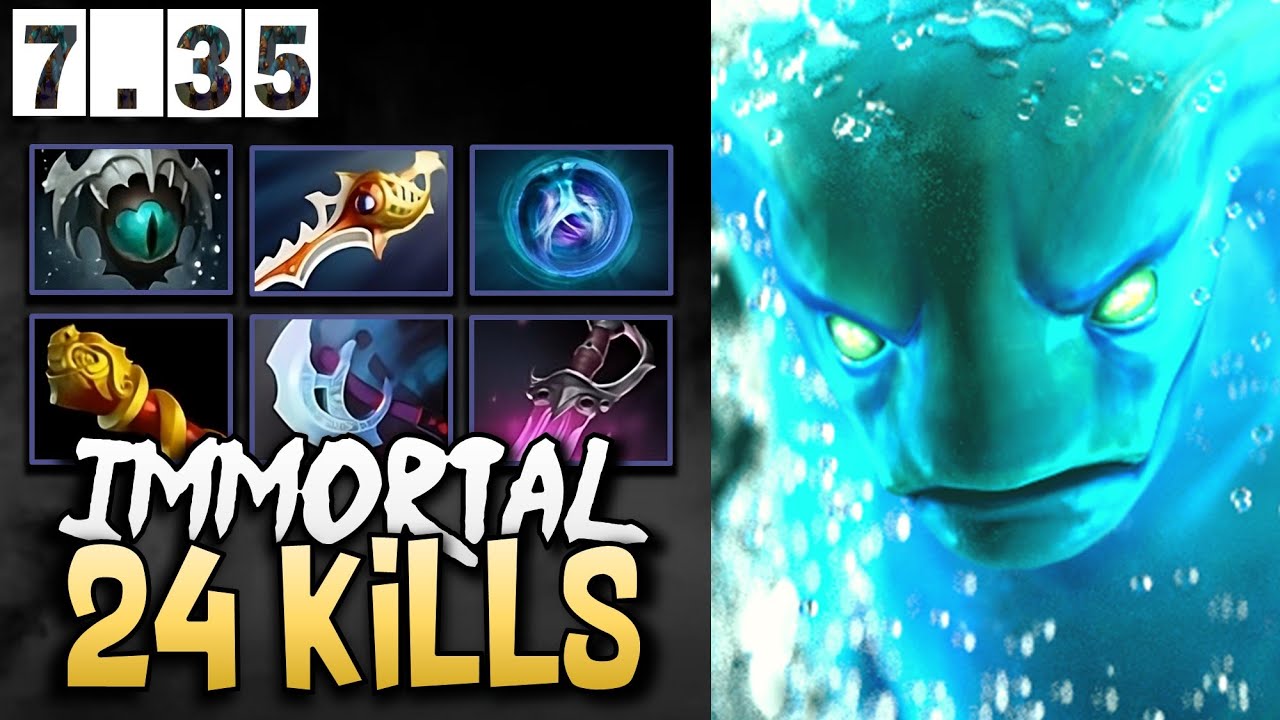 Morphling Dota 2 7.35 with 24 Kills and Khanda - Dota Gameplay - YouTube