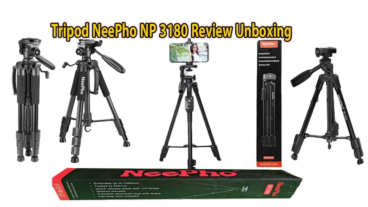 Tripod NeePho NP 3180 Review Unboxing - YouTube