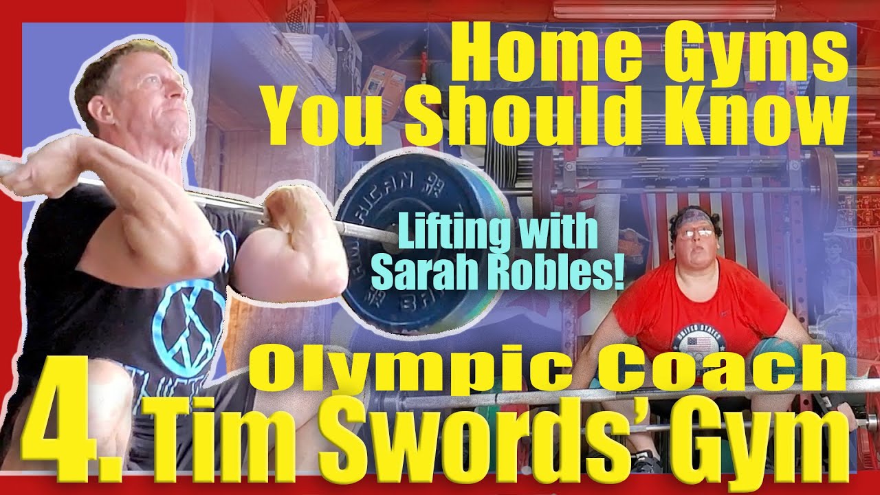 Olympic Coach Tim Swords' Garage Gym - YouTube