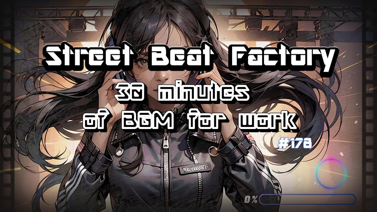 SBF【30 minutes of BGM for work】 #178 #作用用BGM #BGM #hiphop - YouTube