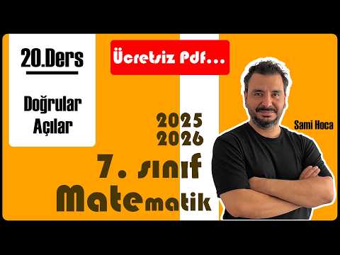 7. Sınıf I Doğrular-Açılar