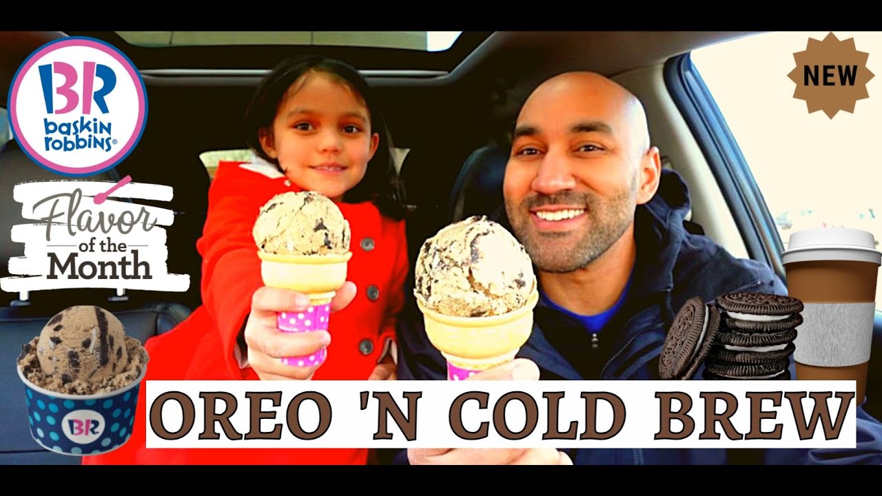 Baskin Robbins Oreo 'N Cold Brew - Flavor of the Month - March 2021 ...