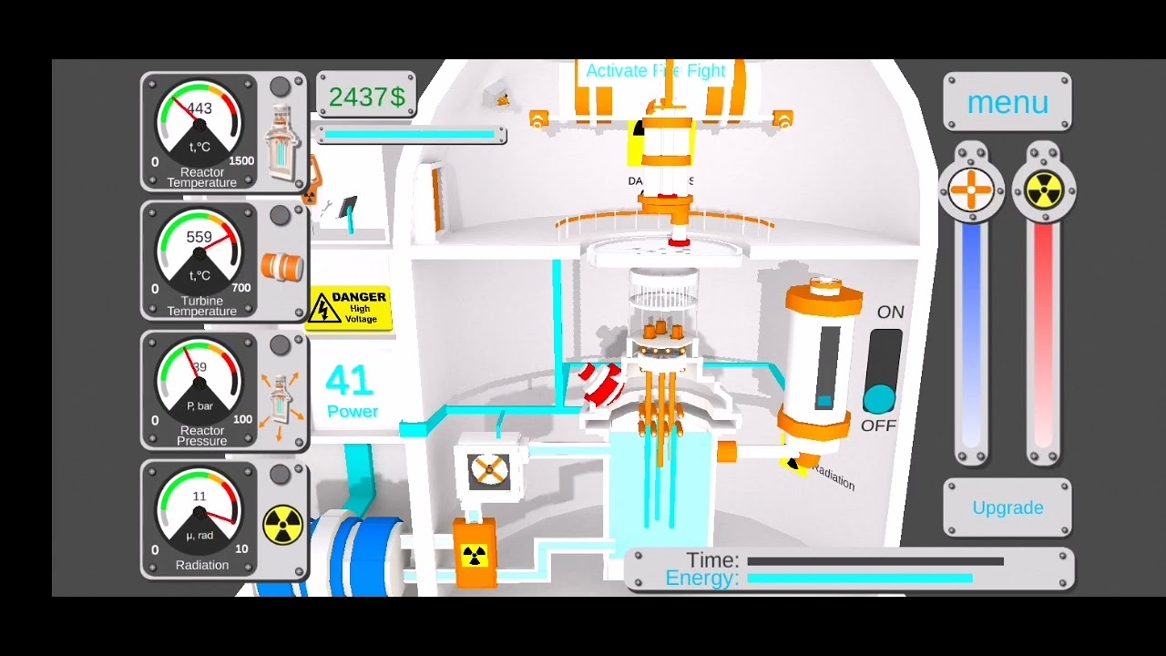 nuclear Simulator - YouTube