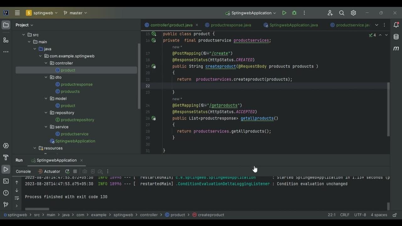 java springboot2 with mongodb - YouTube
