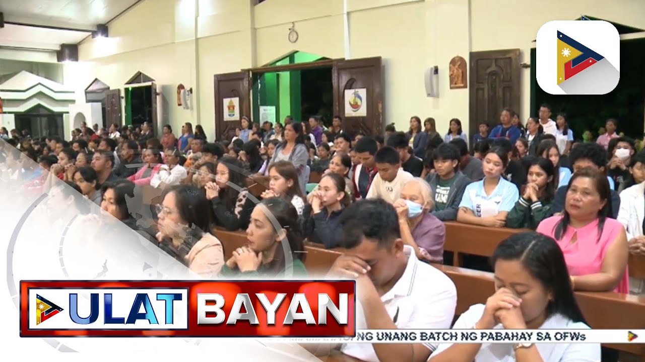 St. Joseph Parish, dinagsa ng mga nagsisimba - YouTube