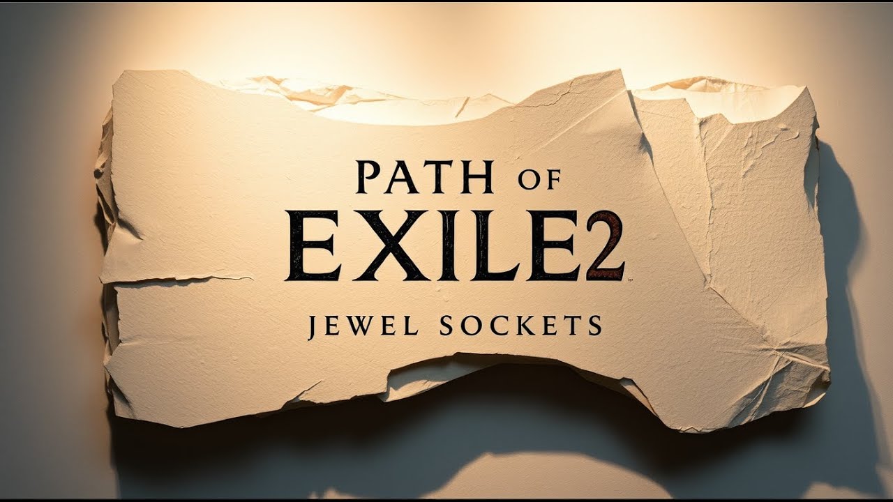PATH OF EXILE 2: JEWEL SOCKETS - YouTube