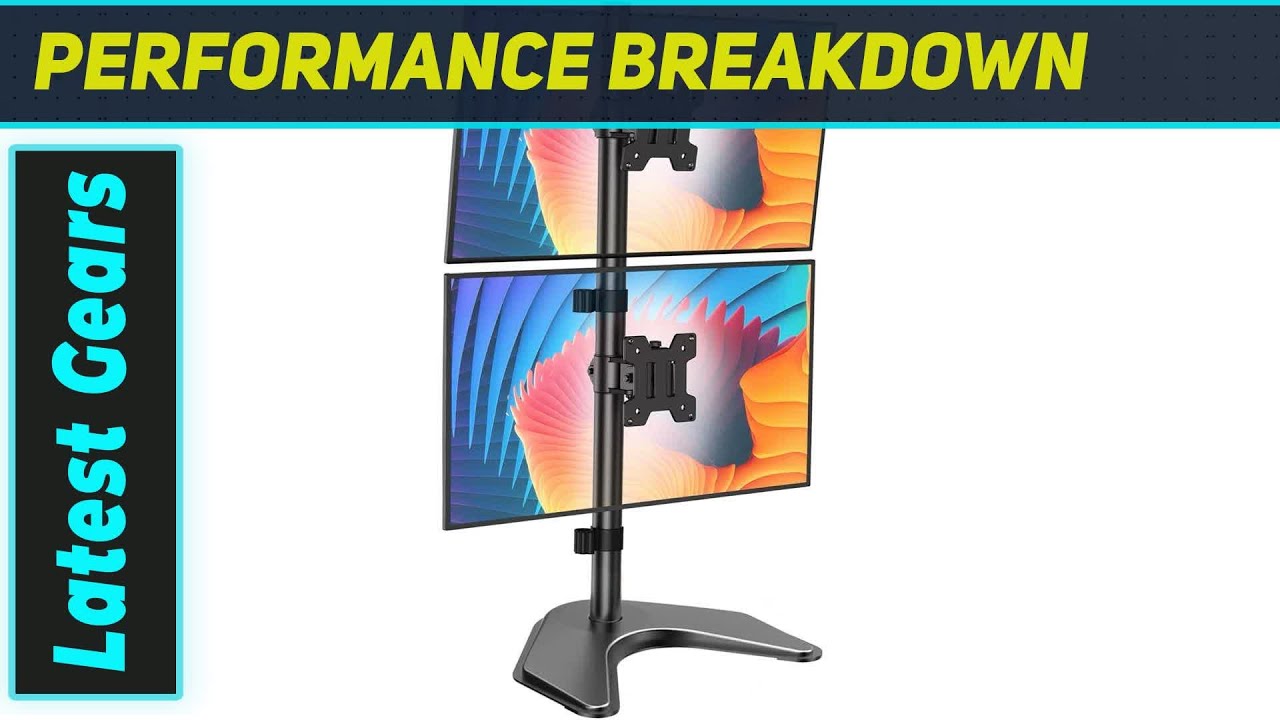 HUANUO Dual Monitor Stand: Best Vertical Setup for Ultimate ...