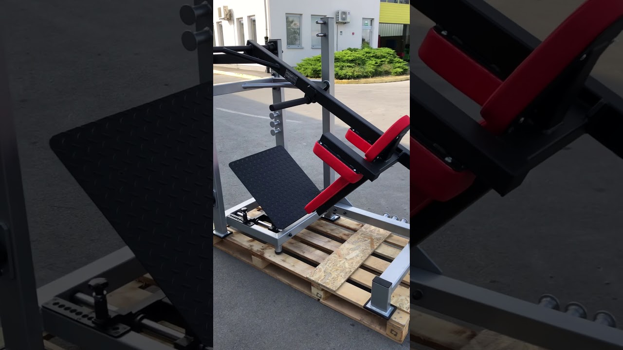 Pendulum squat by Predator Strength - YouTube