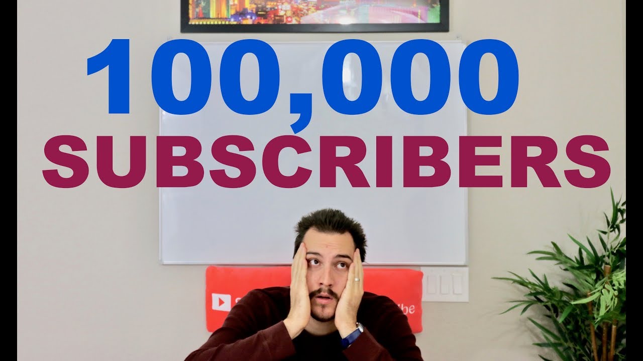 We Hit 100,000 Subscribers! - YouTube