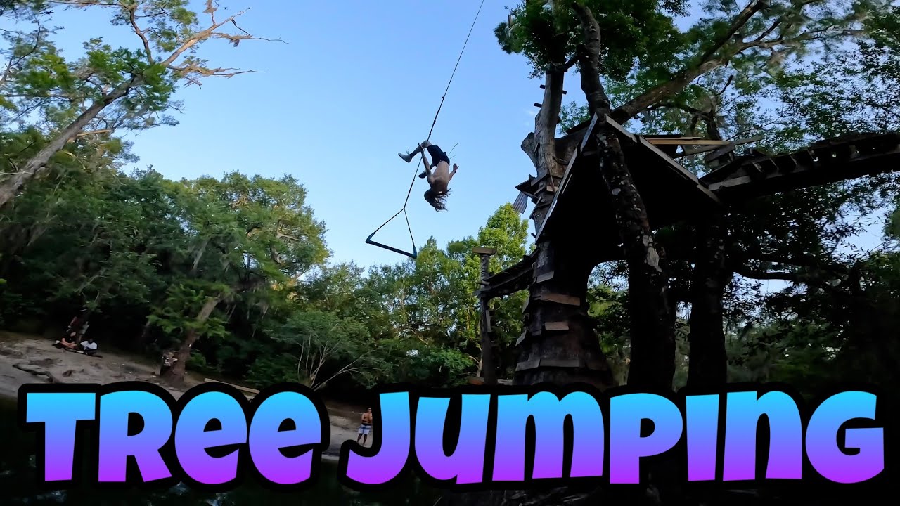 Tree jumping!! - YouTube