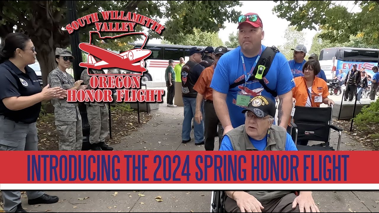 Introducing the 2024 Spring Honor Flight - YouTube