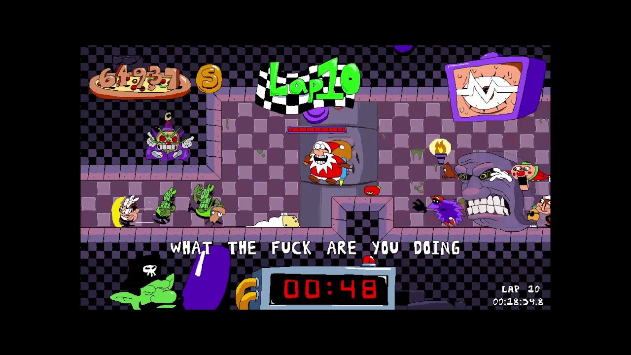 John Gutter Lap 10 - Pizza Tower - YouTube