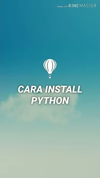 Cara Install Python Programiz Youtube
