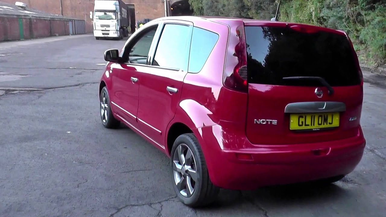 2011 Nissan Note N-Tec 1.5l Flame Red GL11OMJ at Beadles Nissan ...