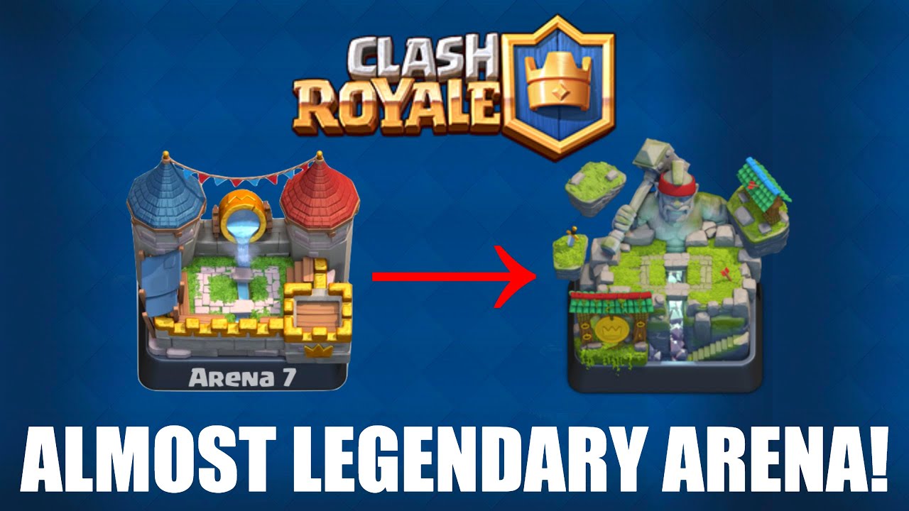 CLASH ROYALE | SO CLOSE TO LEGENDARY ARENA! | BEST ARENA 7-8 DECK ...