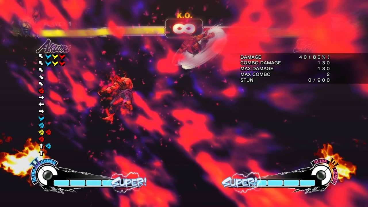 Easy Command For Akuma's U2 - YouTube