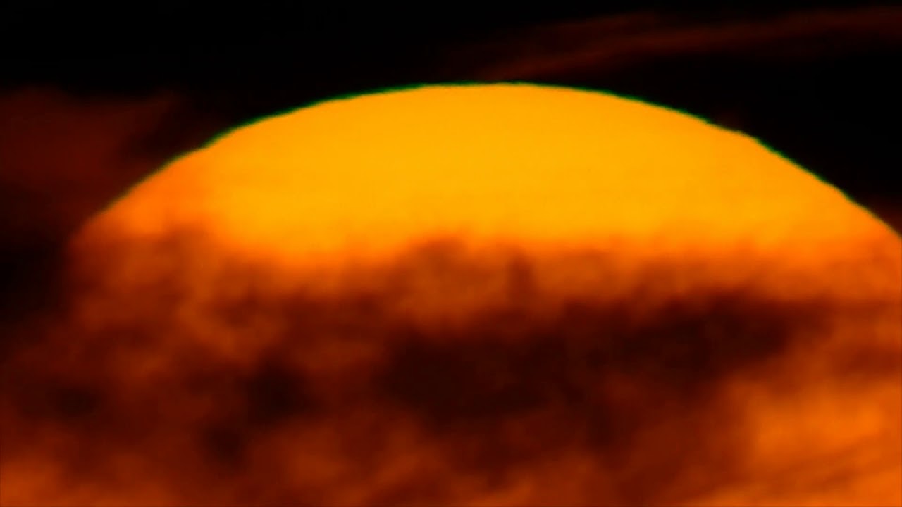 Sun Video Close up with Different Settings - CLOUDS BEHIND SUN?? - YouTube