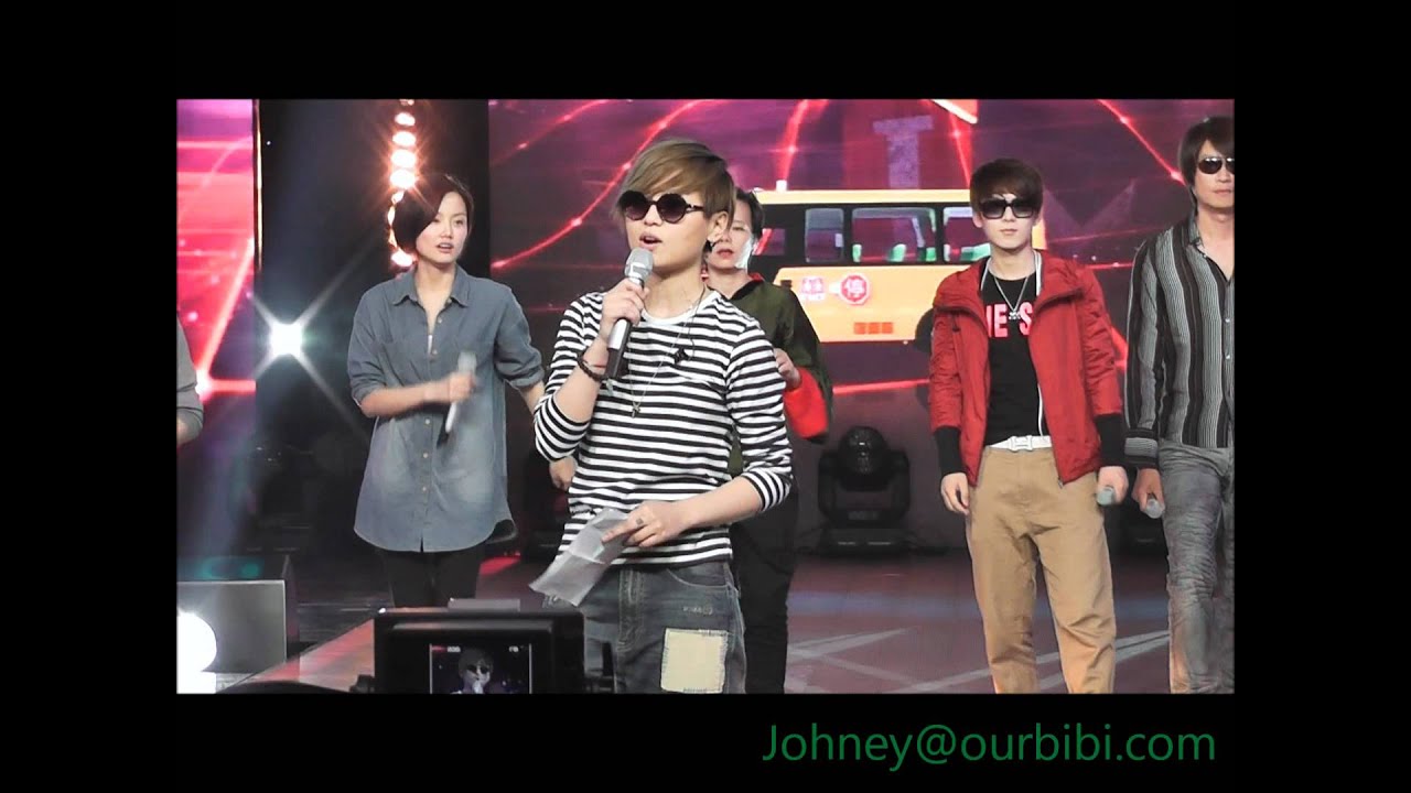 120427天聲一隊彩排-BIBI CHOU周筆暢-對你愛不完 - YouTube
