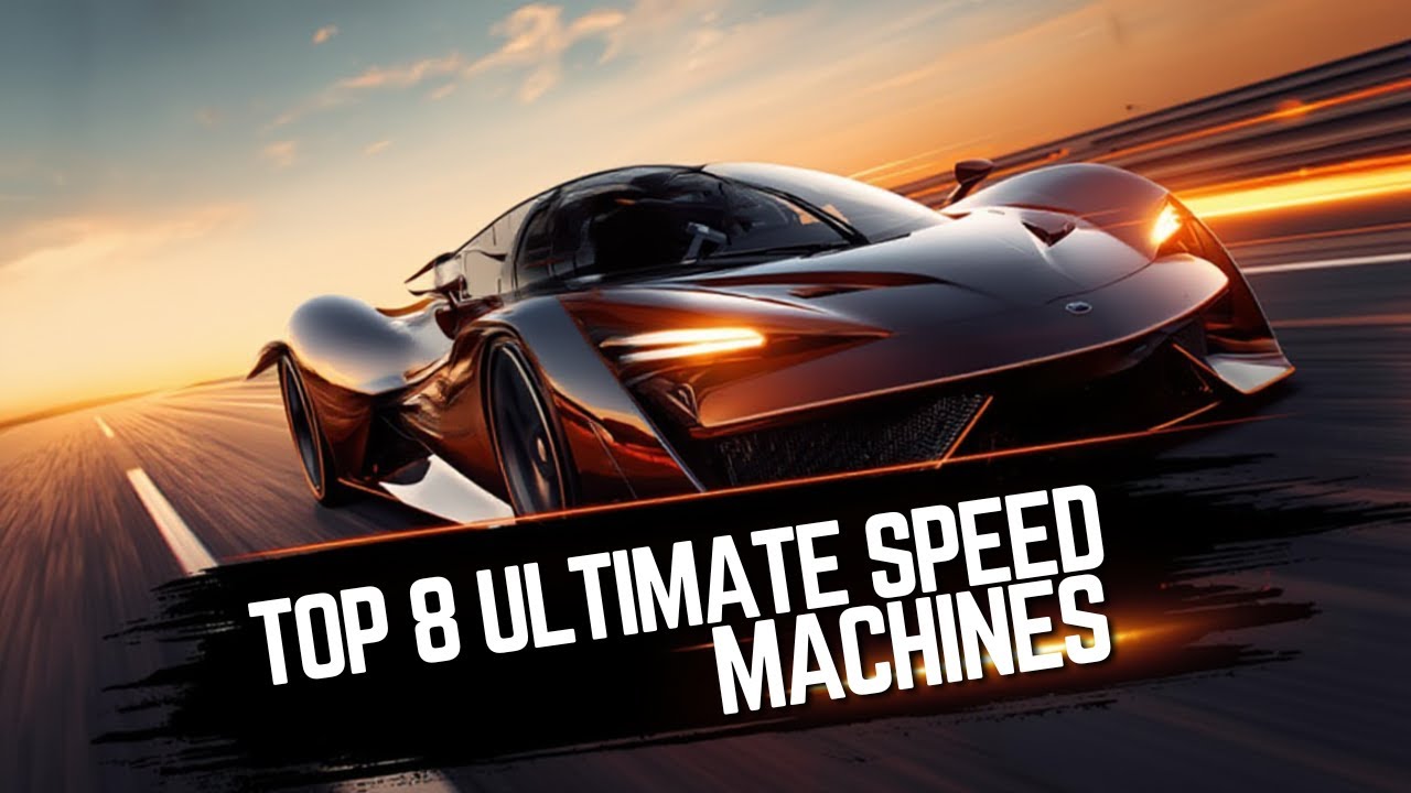 Top 8 Fastest Cars in the World 2025 | Ultimate Speed Machines on Earth ...