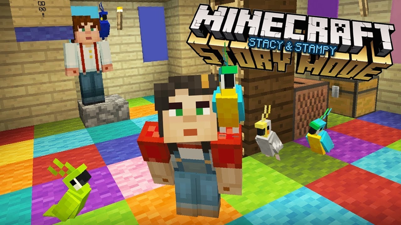 Parrot Party Finale? - My Minecraft StoryMode House (Ep.15) - YouTube