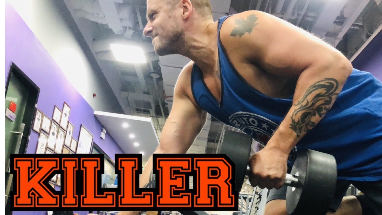 Intense Back Workout to Get that Ripped Back - YouTube