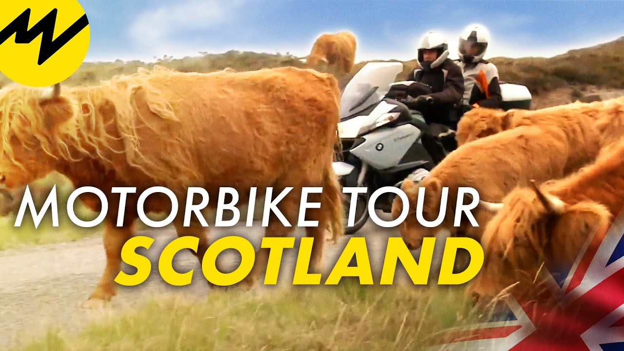 Motorcycle tour through Scotland | Motorvision - YouTube