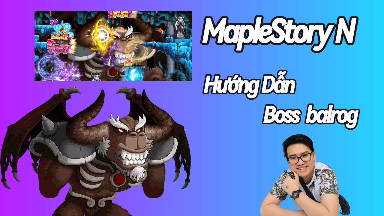 [ MapleStory ] Hướng Dẫn Boss Balrog - YouTube