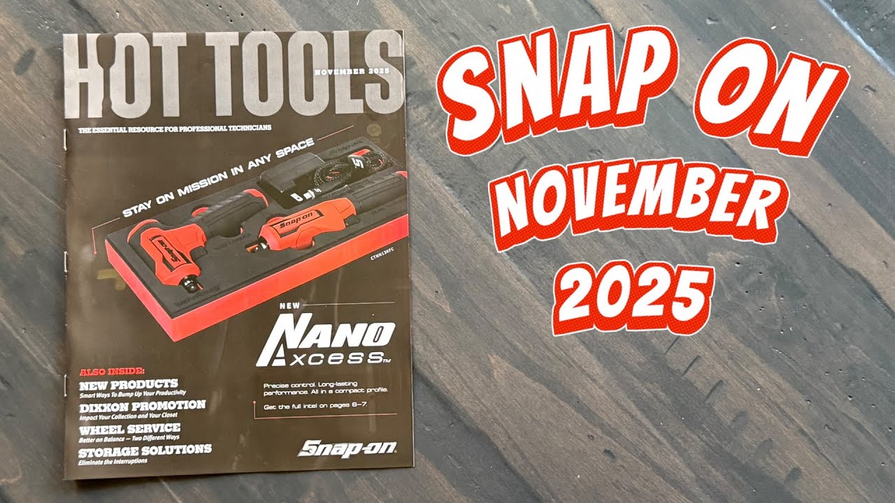 Snap On November Sales Flyer Has a New Tool I Want !! - YouTube