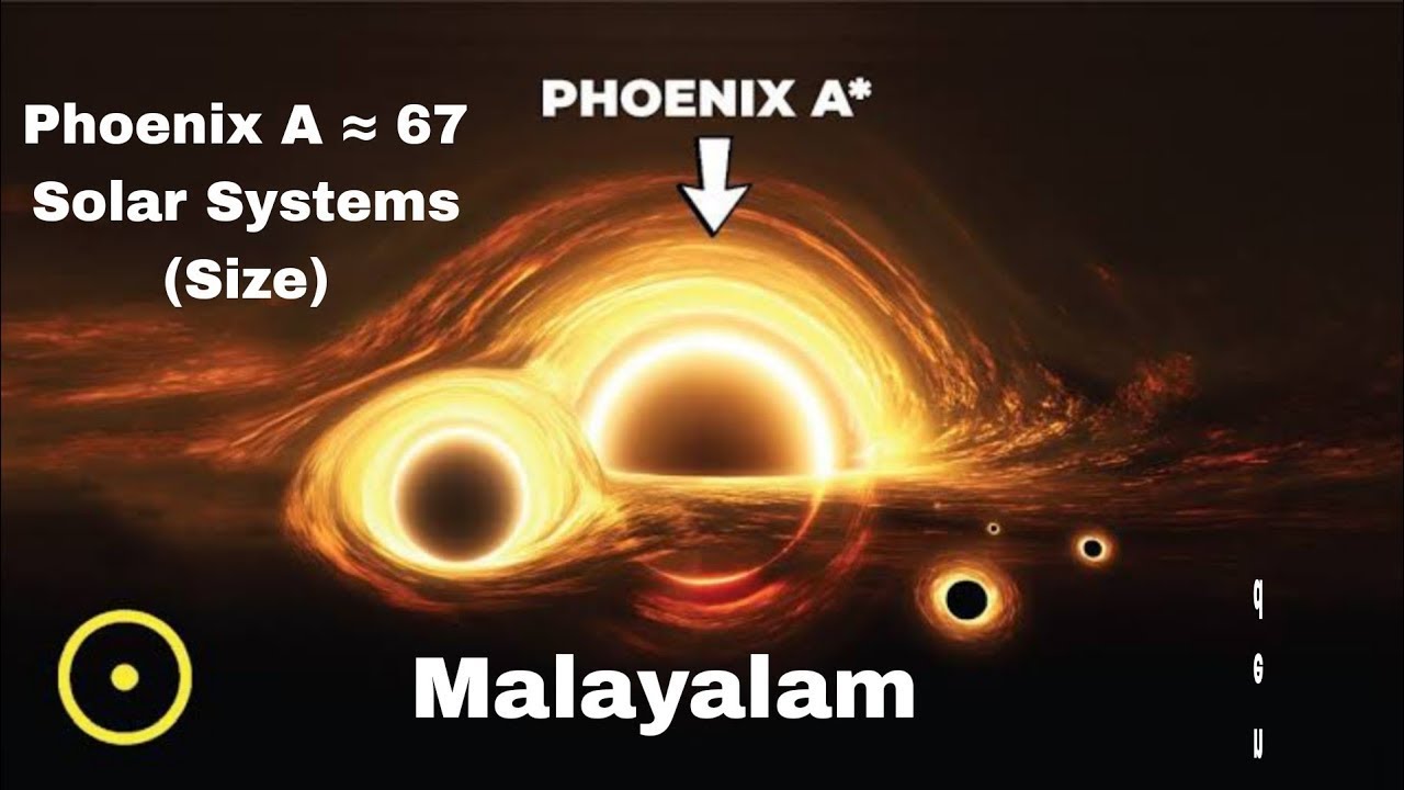 ലോകത്തിലെ ഏറ്റവും വലിയ ബ്ലാക്ക് ഹോൾ: 67 Times Bigger Than Solar System ...