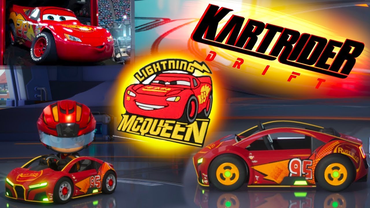 Kartrider Drift : Lightning McQueen!! - YouTube