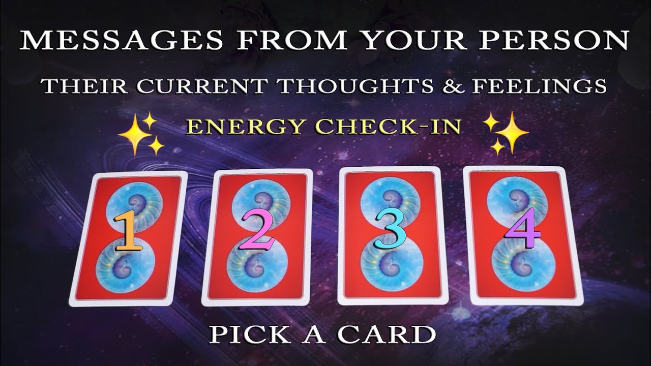 MESSAGES FROM YOUR PERSON 💖 THE ENERGY SURROUNDING YOUR CONNECTION 🔮 ...