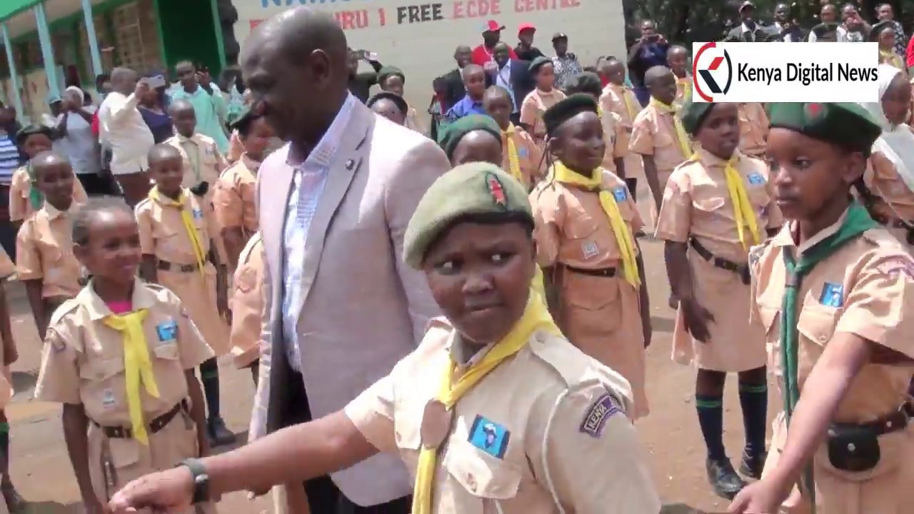 RUTO ARRIVES AT BURUBURU 1 PRIMARY SCHOOL TO LAUNCH AN AUTISM BLOCK ...