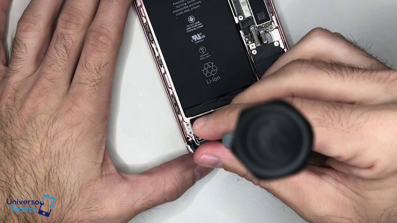 Como consertar / trocar o Motor Vibra iPhone 7 Plus Taptic Engine - YouTube